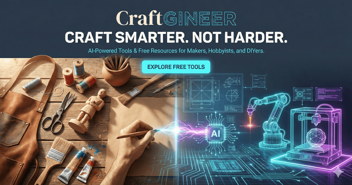 Craftgineer - AI Tools for Makers & Crafters